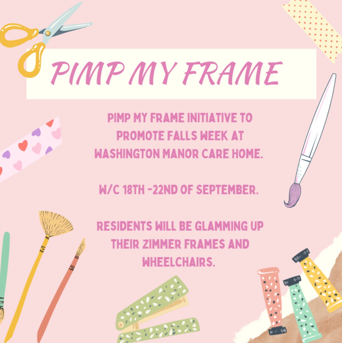 Pimp My Frame | St Martins Care