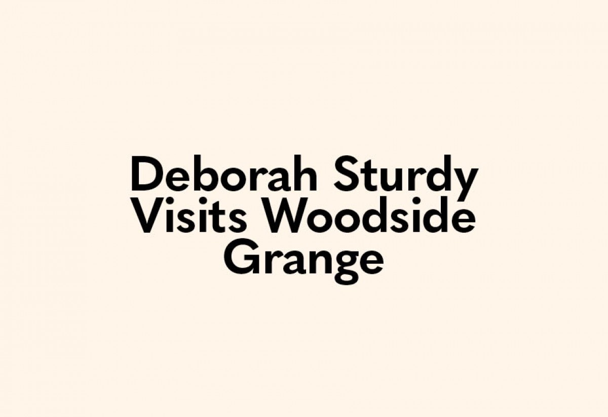 Deborah Sturdy, Chief Nurse for Adult Social Care visits Woodside ...